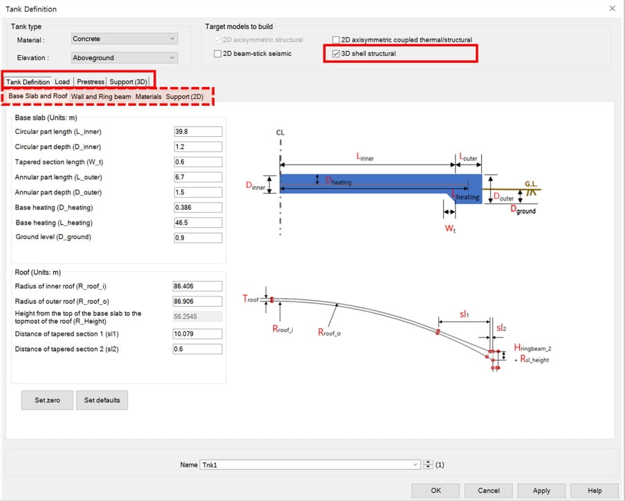 3D Shell Analysis - LNG SYSTEM