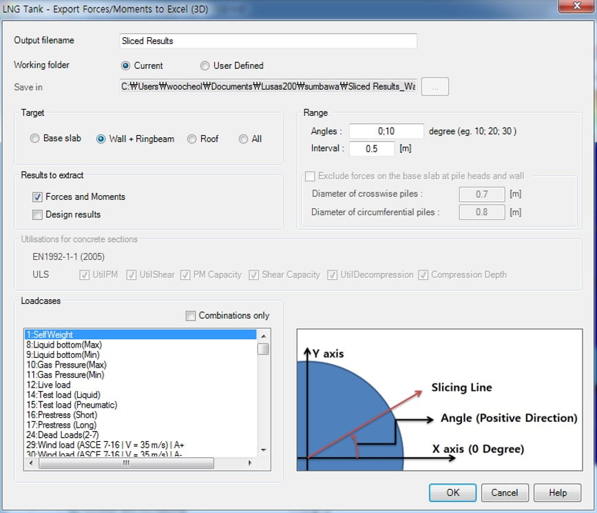 Extract results - LNG SYSTEM